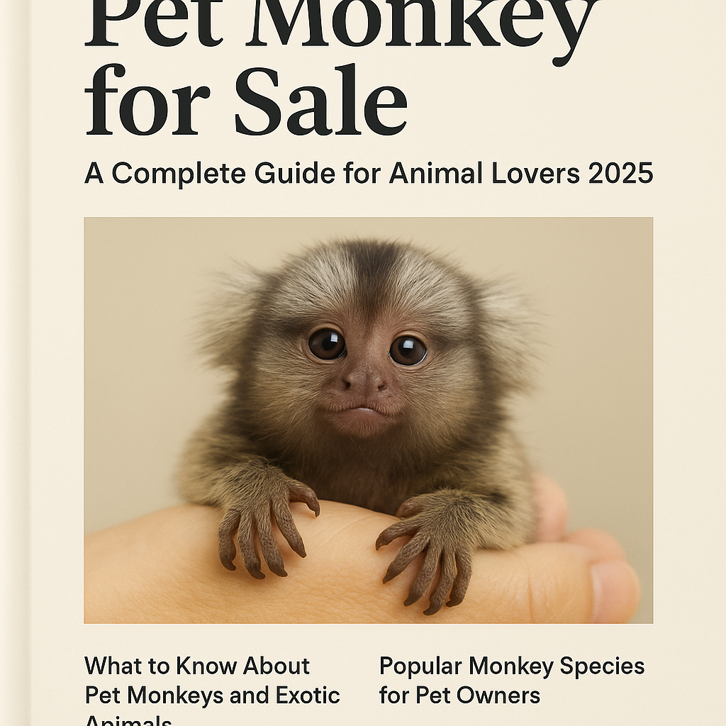 Pet Monkey for Sale: A Complete Guide for Animal Lovers 2025 ...